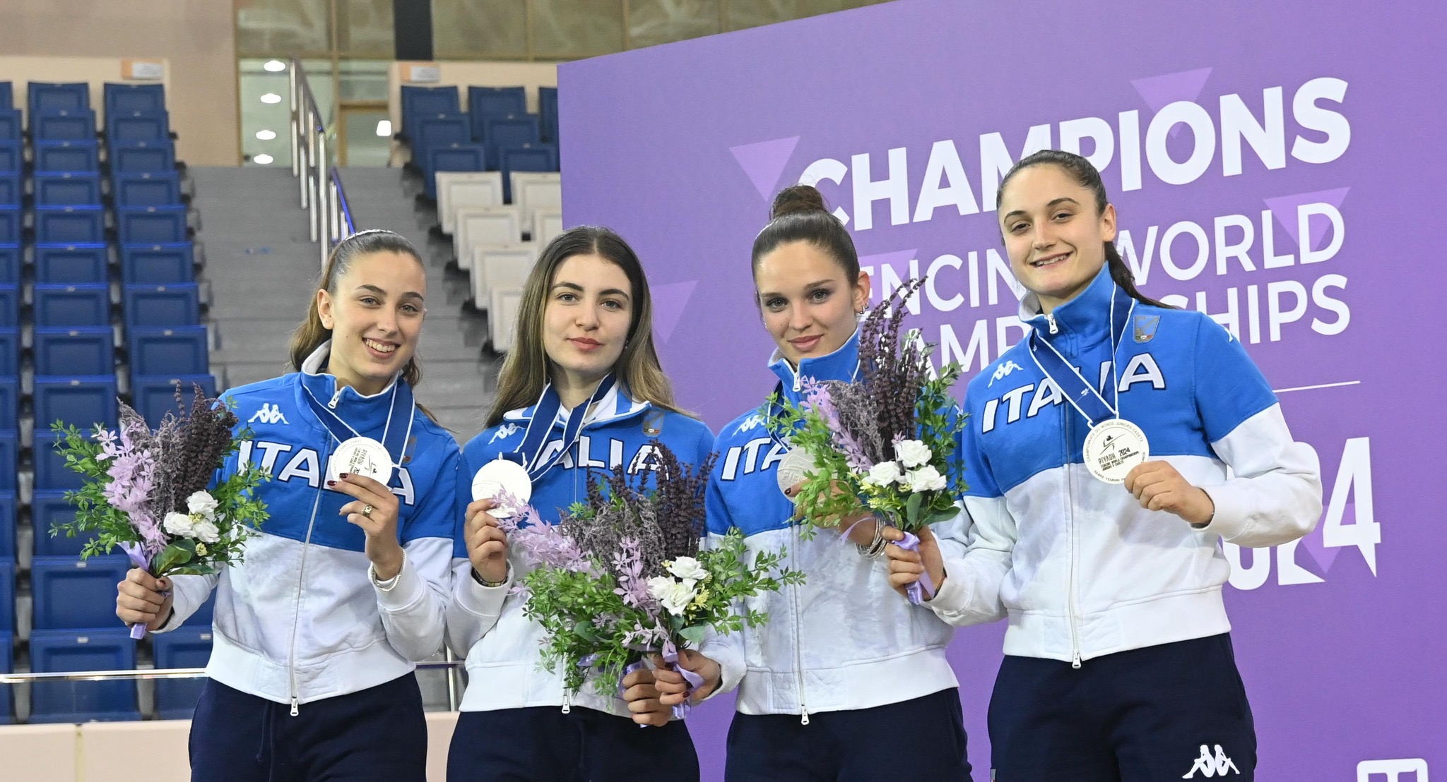 Manuela Spica è argento con la squadra di Sciabola Femminile ai ...